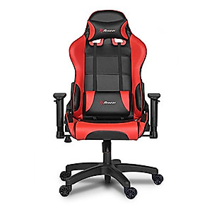 Arozzi - Verona Junior Ergonomic Computer Gaming/Office Chair with High Backrest, Recliner, Swivel, Tilt, Rocker, Adjustable Height and Adjustable Lumbar and Neck Support - Red