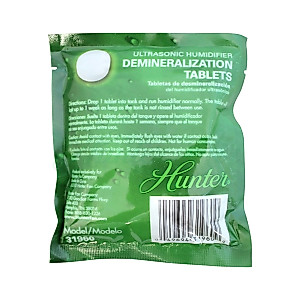 Hunter 31960 Demineralization Tablet for 31004 Humidifier , White
