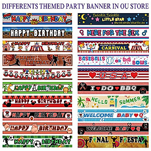 Large Merry Christmas Banner, Red Buffalo Plaid Yard Christmas Banner, Christmas Decorations for Outdoor Indoor, Xmas Party Decoration Supplies (9.8 x 1.6 feet)