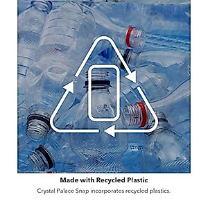 Gear4 ZAGG Crystal Palace Snap Case - Crystal Clear Impact Protection with MagSafe Compatibility for Apple iPhone 13 Pro - Clear,702008200