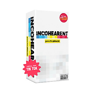 WHAT DO YOU MEME? Incohearent - The Party Game Where You Compete to Guess The Gibberish - Gifts for Party Hosts - Adult Card Games for Game Night