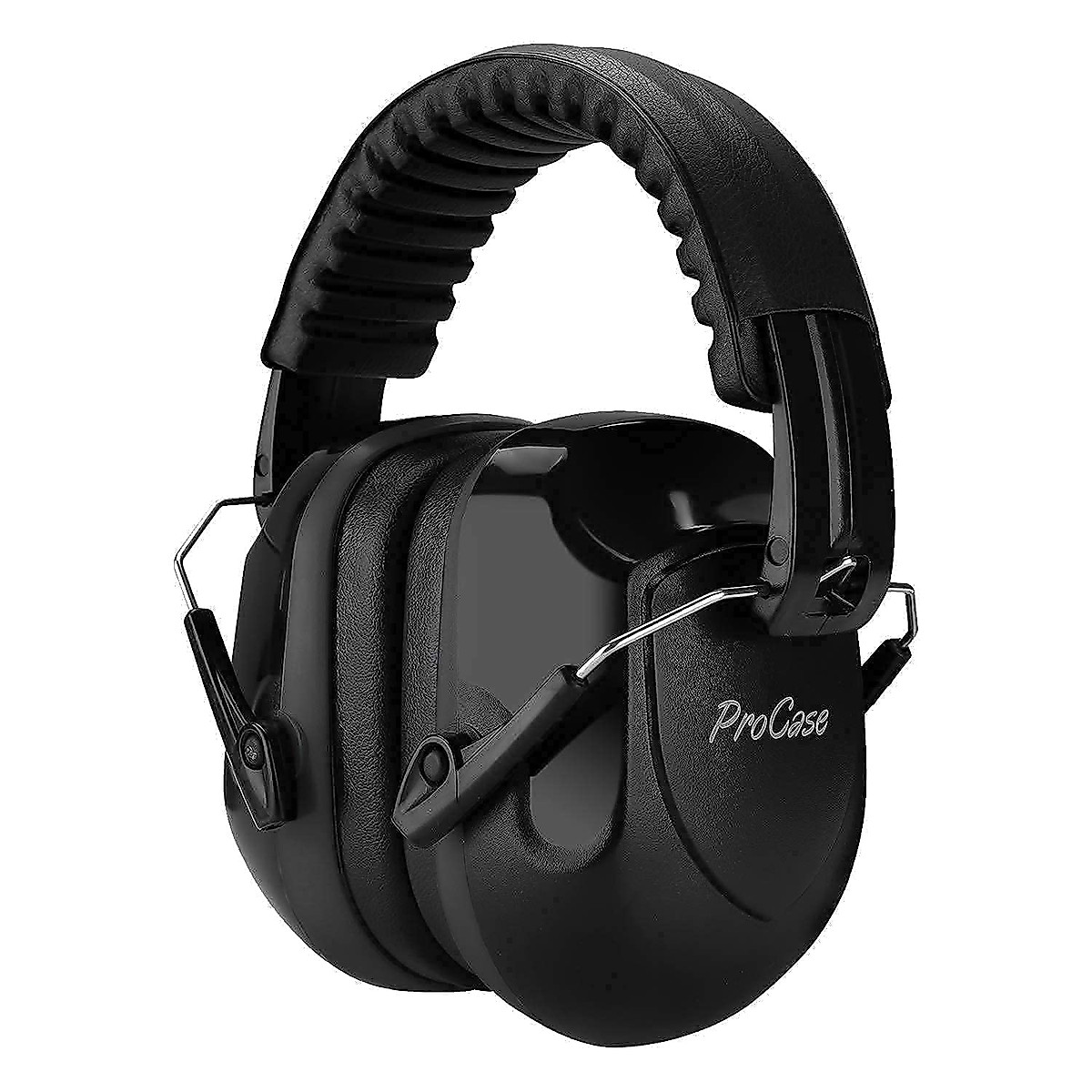 ProCase Noise Reduction Ear Muffs, NRR 28dB Shooters Hearing Protection Headphones Bundle with NRR 35dB Professional Noise Cancelling Ear Defenders for Construction Work Shooting Range Hunting