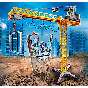 Playmobil RC Crane with Building Section