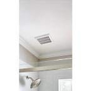 Hampton Bay Lighting 80 CFM Ceiling Mount Roomside Installation Bathroom Exhaust Fan