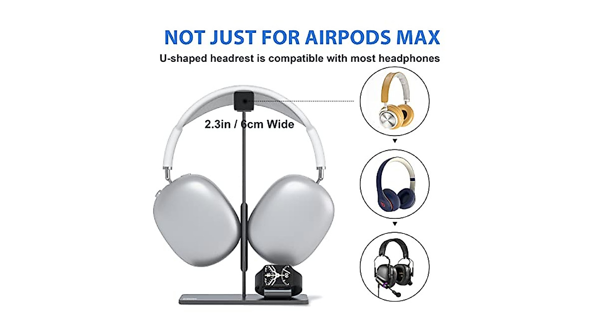 CoStySee Aluminum Headphone Stand for AirPods Max