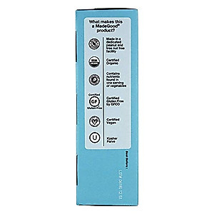 Made Good Crispy Squares, Vanilla, 4.68 Oz