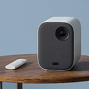 Xiaomi Mi Smart Compact Projector 1080P Full HD Resolution, Portable Home Theater Projector, Average 500 ANSI lumens, Totally Sealed Optical System, Large Integrated Sound Chamber