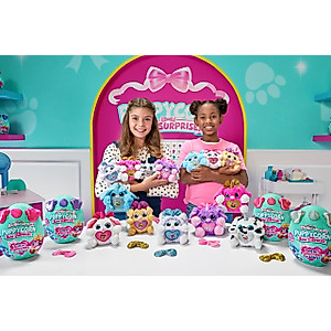 Rainbocorns Puppycorn Surprise Series 3 (Husky) by ZURU, Collectible Plush Stuffed Animal, Surprise Egg, Sticker Pack, Slime, Dog Plush, Ages 3+ for girls, Children