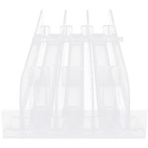 Pusher Tray Rack 3Pcs Drink Organizer for Fridge Automatic Beverage Pusher Glide Self-Pushing Soda Rack Can Organizer for Refrigerator Automatic Vending Machine