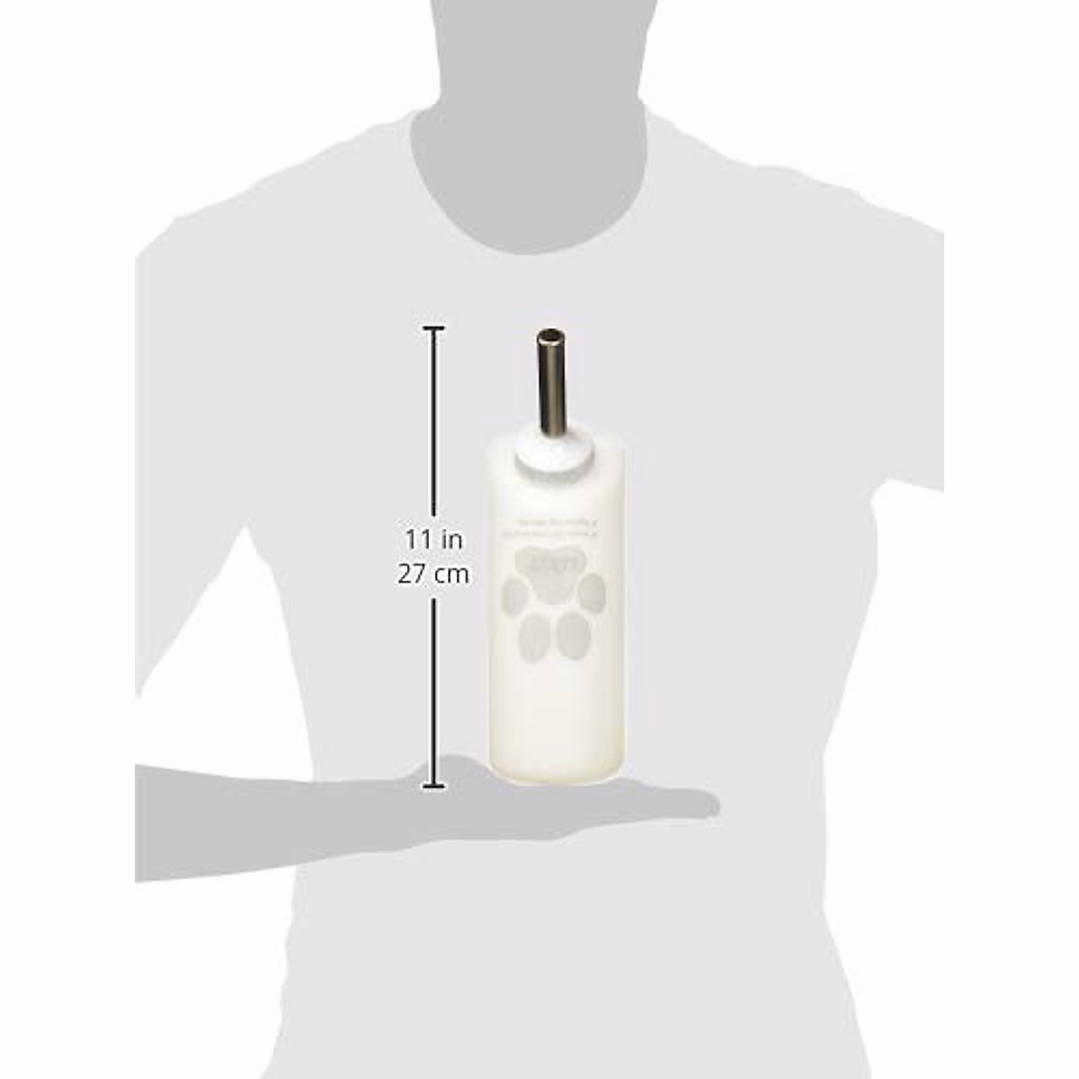 Lixit Wide Mouth Water Bottles for Large and Small Dogs (32oz Large Dog, White)