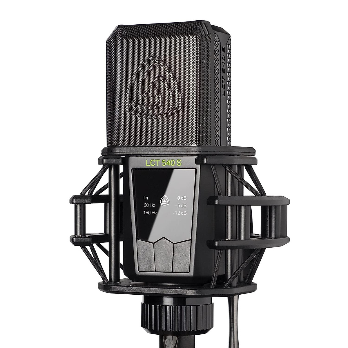 LEWITT LCT 540 S Large-Diaphragm Studio Condenser Microphone - Ultra low self-noise - Ideal for extreme processing - Low-cut filter and attenuation - Military spec transport case included