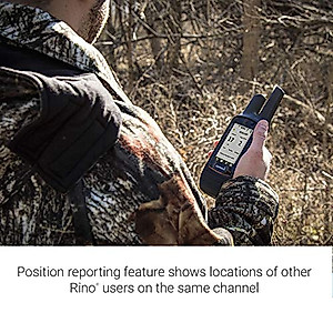 Garmin Rino 750, Rugged Handheld 2-Way Radio/GPS Navigator