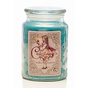 Courtney's Candles Honeydew Melon Maximum Scented 26oz Large Jar Candle