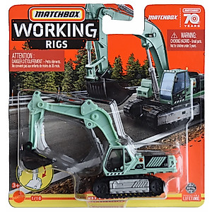 Matchbox MBX Excavator, Working Rigs 1/16 (N3242)