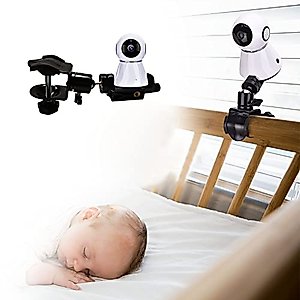 Eurobuy Baby Camera Monitor Stand, Universal Baby Camera Stand, Adjustable 360 Degree Rotating Stand, Fits Most Baby Monitors, Safe and Stable