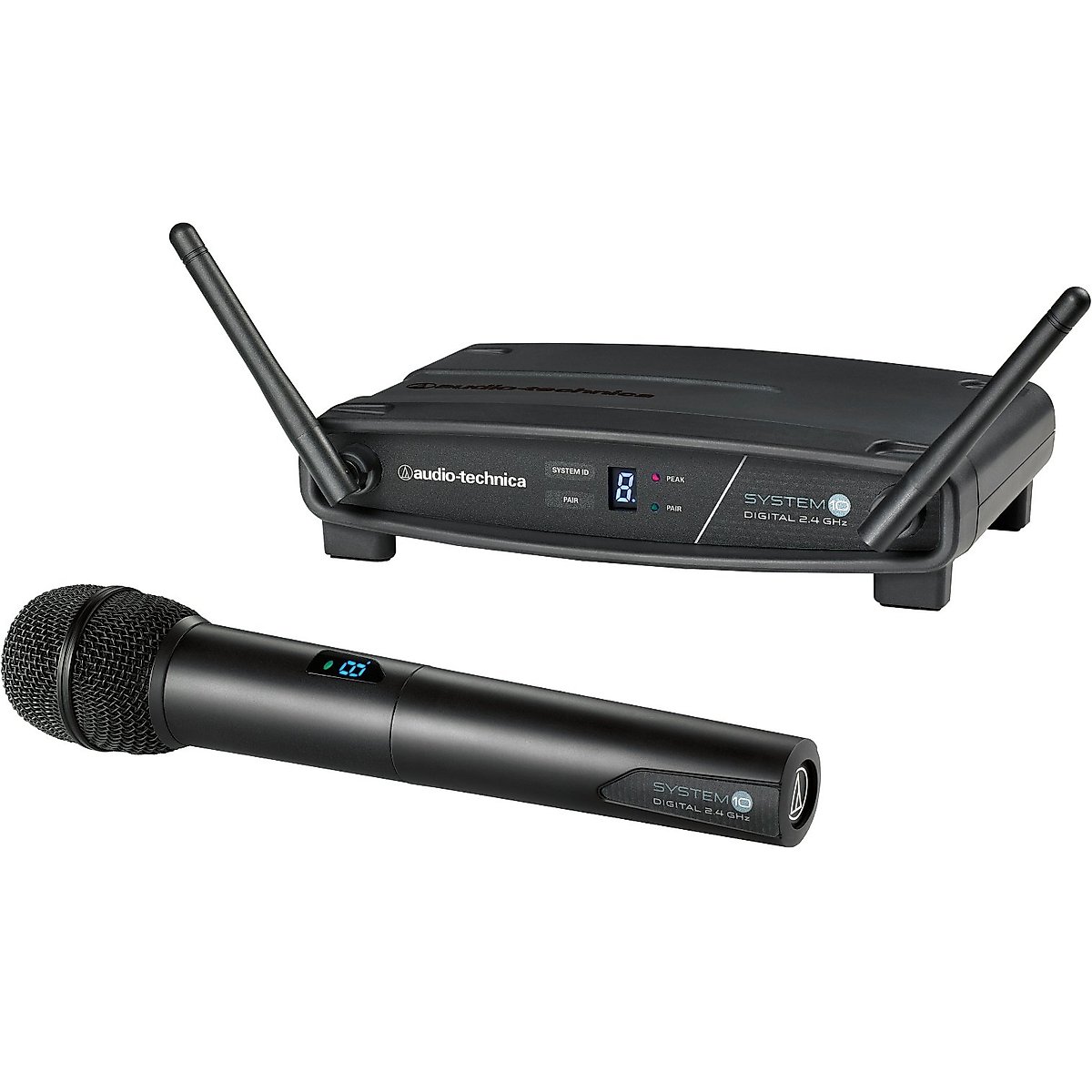 Audio-Technica System 10 ATW-1102 Wireless Handheld Microphone System