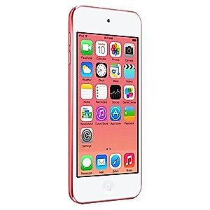 Apple iPod Touch 16GB, Pink (5th Generation) (Renewed)