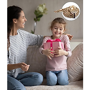 Giant Python Plush Stuffed Snake - 66.92Inch Snake Plush Toy Hand Puppet, Python Pillow Cushion Gifts for Birthday djungelskog Party Prank Props