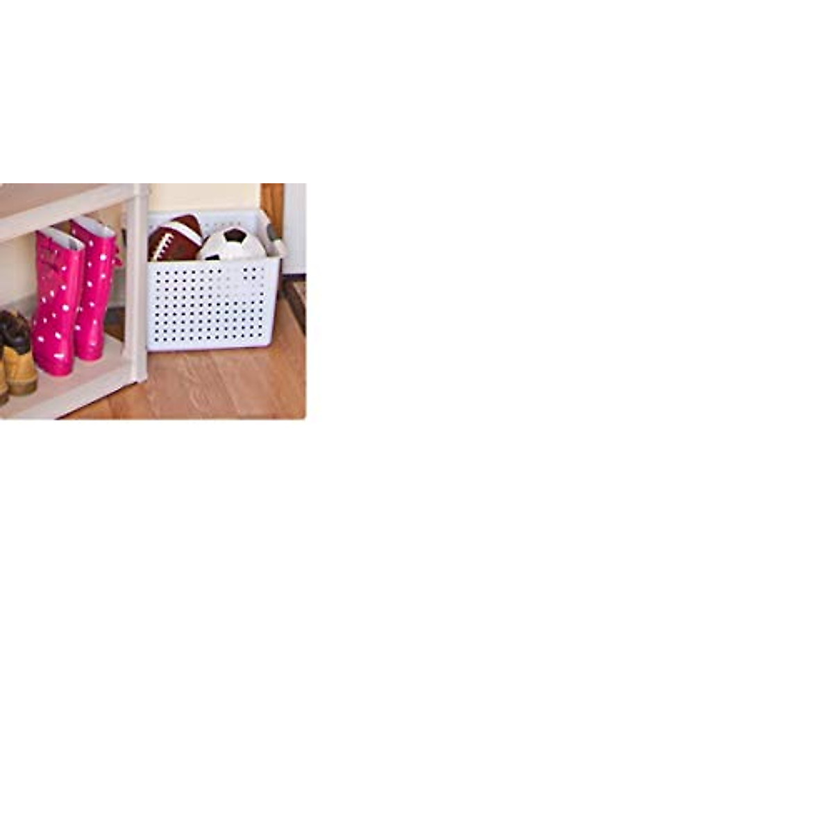 Sterilite 1628 Deep Ultra Plastic Storage Basket