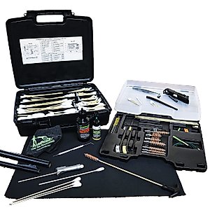 RamRodz #70035 Universal Gun Cleaning System (New) with Solvents and Cleaning Mat