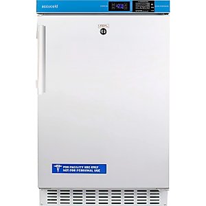 Accucold ACF33L Pharmaceutical Series 20" Wide Built-in All-Freezer, ADA Compliant, 2.65 cu.ft Capacity, Purpose-Built to Meet Recommendations CDC and VFC for Vaccine Storage, LED Lighting