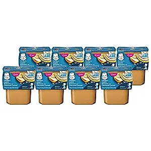 Gerber 2nd Foods Apple Banana with Oatmeal Cereal (Pack of 8)