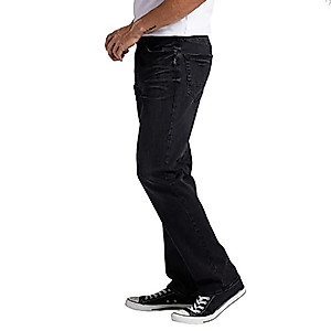 Silver Jeans Co. Men's Machray Athletic Fit Straight Leg Jeans, Dark Wash Cbb532, 36W x 32L
