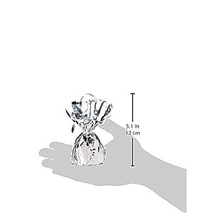 Beistle 12 Piece Metallic Silver Balloon Weights for Birthday Decoration Table Centerpiece Party Favors Weddings