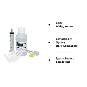 Printhead Cleaning Kit for Epson HP Canon Brother Printer ET-2720 4700 4750 WF-7710 7720 WF-2850 2830 XP4100 4105 4720 4730 4740 WF-2650 3620 3640 XP330 XP430 Printer Cleaning kit (100ml)