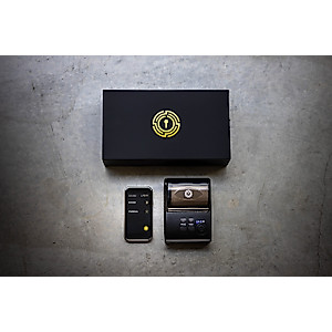 iCoin Wallet & Printer - Cold Storage Digital Crypto Hardware with 3in Color LCD Touchscreen, Secure Messaging and Digital Wallet for NFT, Crypto Currency and Tokens, All-in-one with Secure Printer