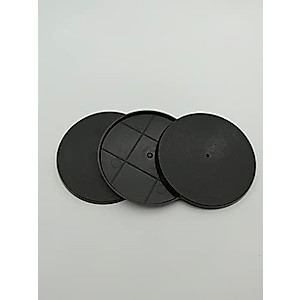 Lot of 3 90mm Round Bases Used for Warhammer 40k & AoS GW Storm Speeder Bitz