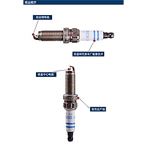 BOSCH 9747 OE Fine Wire Iridium Spark Plug - Pack of 10