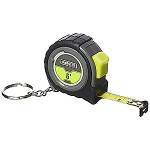 APEX TOOL GROUP-ASIA 217931 Master Mechanic 6' Key Chain Measure