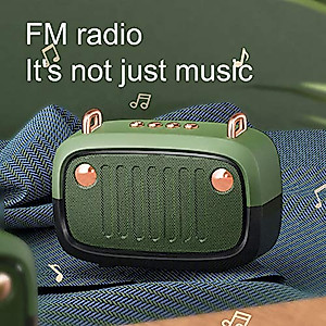 #8HZyat Portable Mini Cartoon Wireless Bluetooth 5 0 Speaker Fm Radio Outdoor Speaker