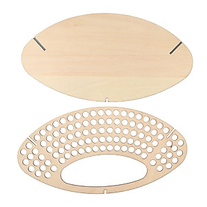 Pokinge Wooden Paint Brush Holder,105 Holes Desk Stand Paintbrush Organizer Paintbrush Holder Organizer Paint Brush Rack for Pencils Pens Paint Brushes