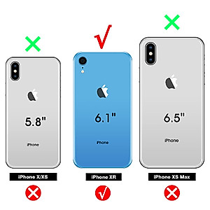 GYZYA for iPhone XR Case Clear with Floral Design, Cute Protective Slim TPU Bumper + Shockproof Non Yellowing Back Cover for Women and Girls (Little Flowers/Yellow)