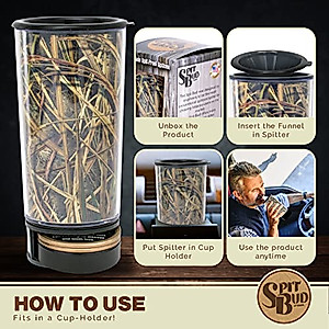 Spit Bud Spittoon with Can Opener, Mossy Oak Color