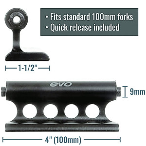 EVO Bike Fork Mount with Alloy Quick Release