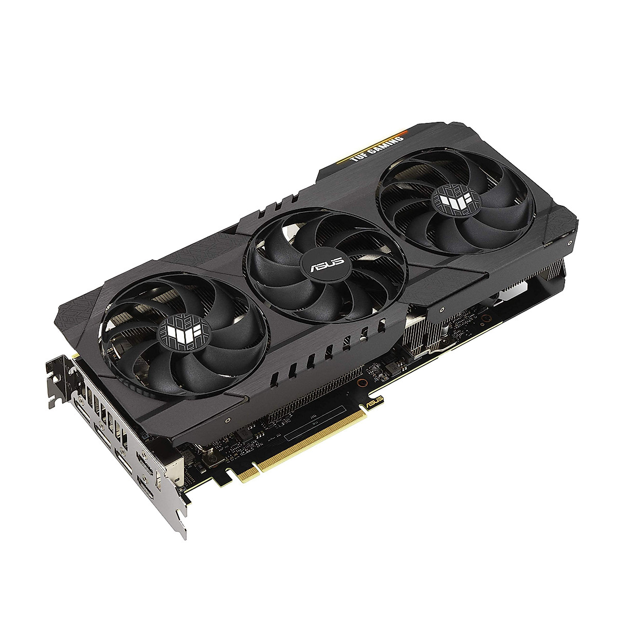 ASUS TUF Gaming NVIDIA GeForce RTX 3090 OC Edition Graphics Card- PCIe 4.0, 24GB GDDR6X, HDMI 2.1, DisplayPort 1.4a, Dual Ball Fan Bearings (Renewed)