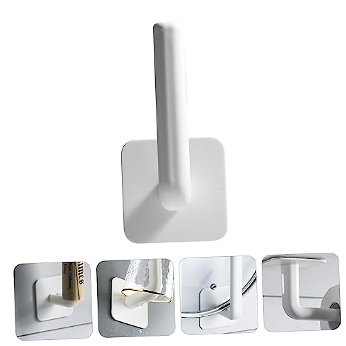 Cabilock 3pcs Pot Lid Storage Bracket Wall Mount Tool Organizer Decorative Shelf Bracket Towel Rack Stand Kitchen Utensil Organizer Kitchen Shelf Rack Cutting Board Holder Wall Pan Lid Rack