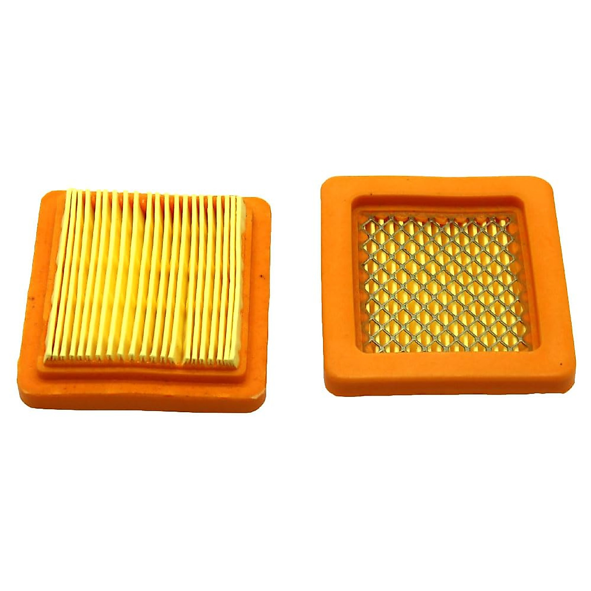 QHALEN Air Filter Cleaner for Honda GX35 Type Brush Cutter Carburetor Chainsaw Grass Trimmer Gasoline Engine Garden Tool Spare Part (Pack of 2)