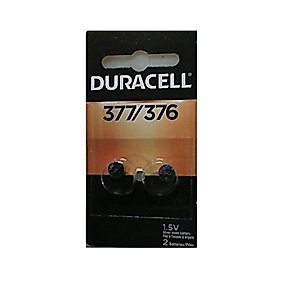 Procter & Gamble 67848 DURA2PK 1.5V 377Battery, Color-Original