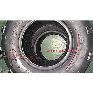 Turf Saver Lawn & Garden Tire 23x10.50-12 23x10.50x12 LRC 6ply Set of 2