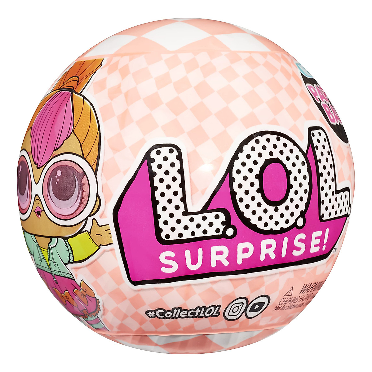 L.O.L. Surprise! 707 Neon QT Doll with 7 Surprises in Paper Ball- Collectible Doll w/Water Surprise & Fashion Accessories, Holiday Toy, Great Gift for Kids Ages 4 5 6+ Years Old & Collectors