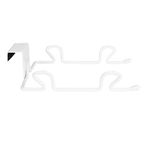 Spectrum Diversified, White Cabinet Door Trash Bag Holder