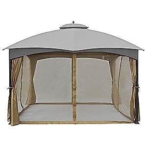 Replacement Netting Walls for 10' x 12' Gazebo by ABCCANOPY Beige
