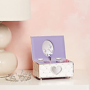 Lenox Childhood Memories Music Unicorn Jewelry Box, 2.35, Metallic