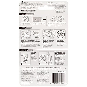 Command Small Stainless Steel Metal Hooks, One Size