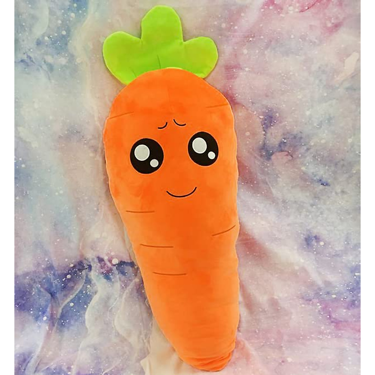 XIZHI 27 5/8inch Carrot Hugging Pillow, Kids Pillows Plush，Cute Stuffed Animals Doll Toy Gifts,for Bedroom, Sofa, Office Decoration