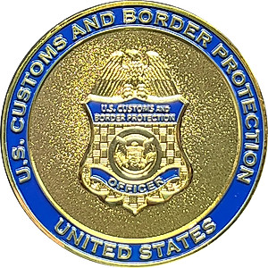 BL17-020 CBP and Canadian Border Services Agency CBSA US Canada Joint Operations Challenge Coin
